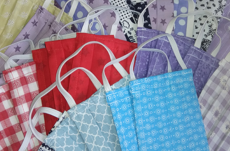 Spendenaktion zur Unterstützung der Herstellung von Stoffmasken